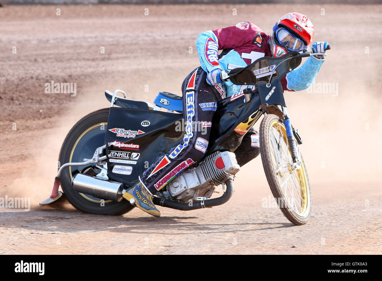 Jonas Davidsson of Lakeside Hammers rides during practice - Lakeside ...