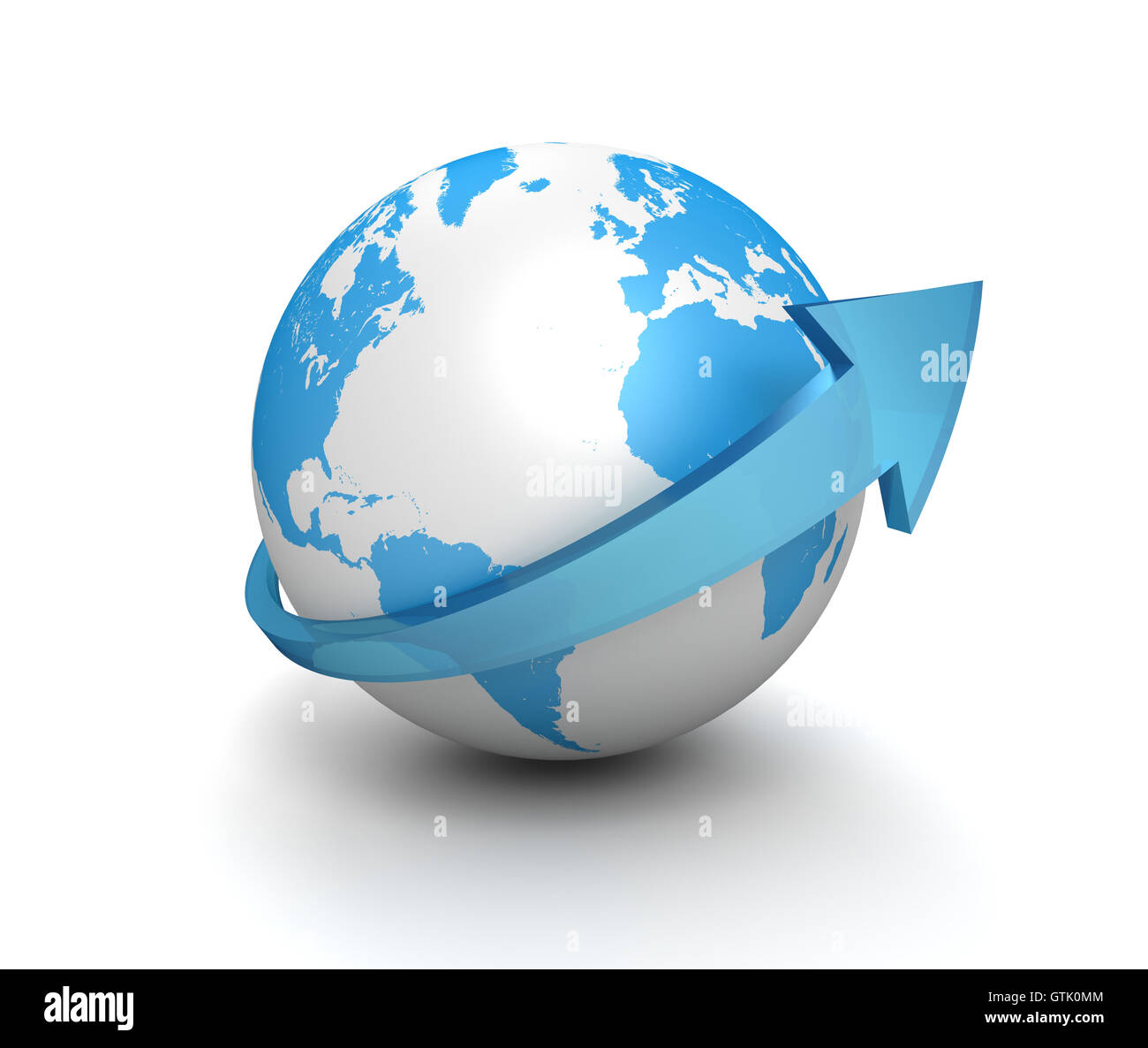Earth Rotating Around Planet