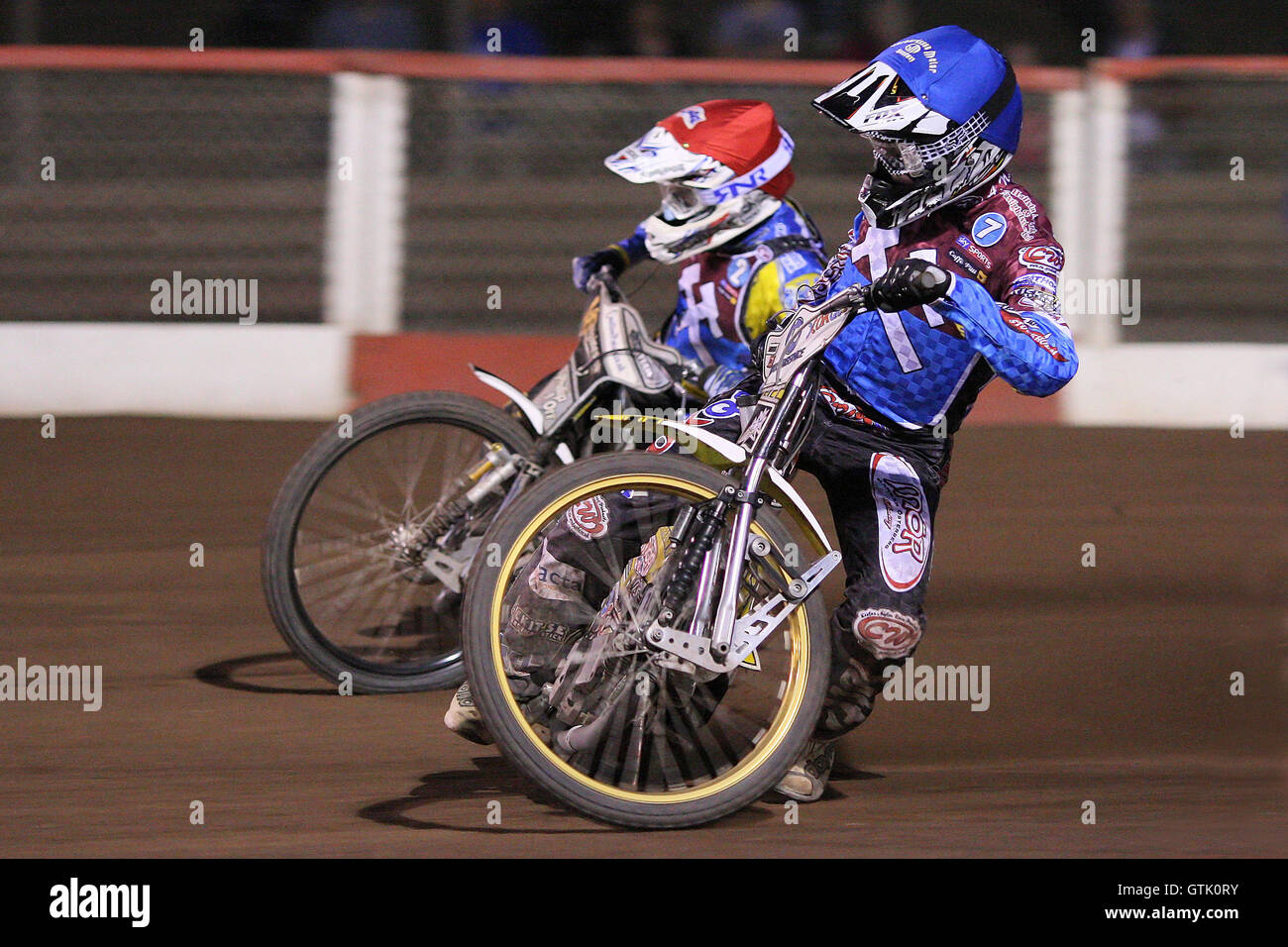 Heat 8: Cameron Woodward (red) and Kim Nilsson (blue) - Lakeside ...