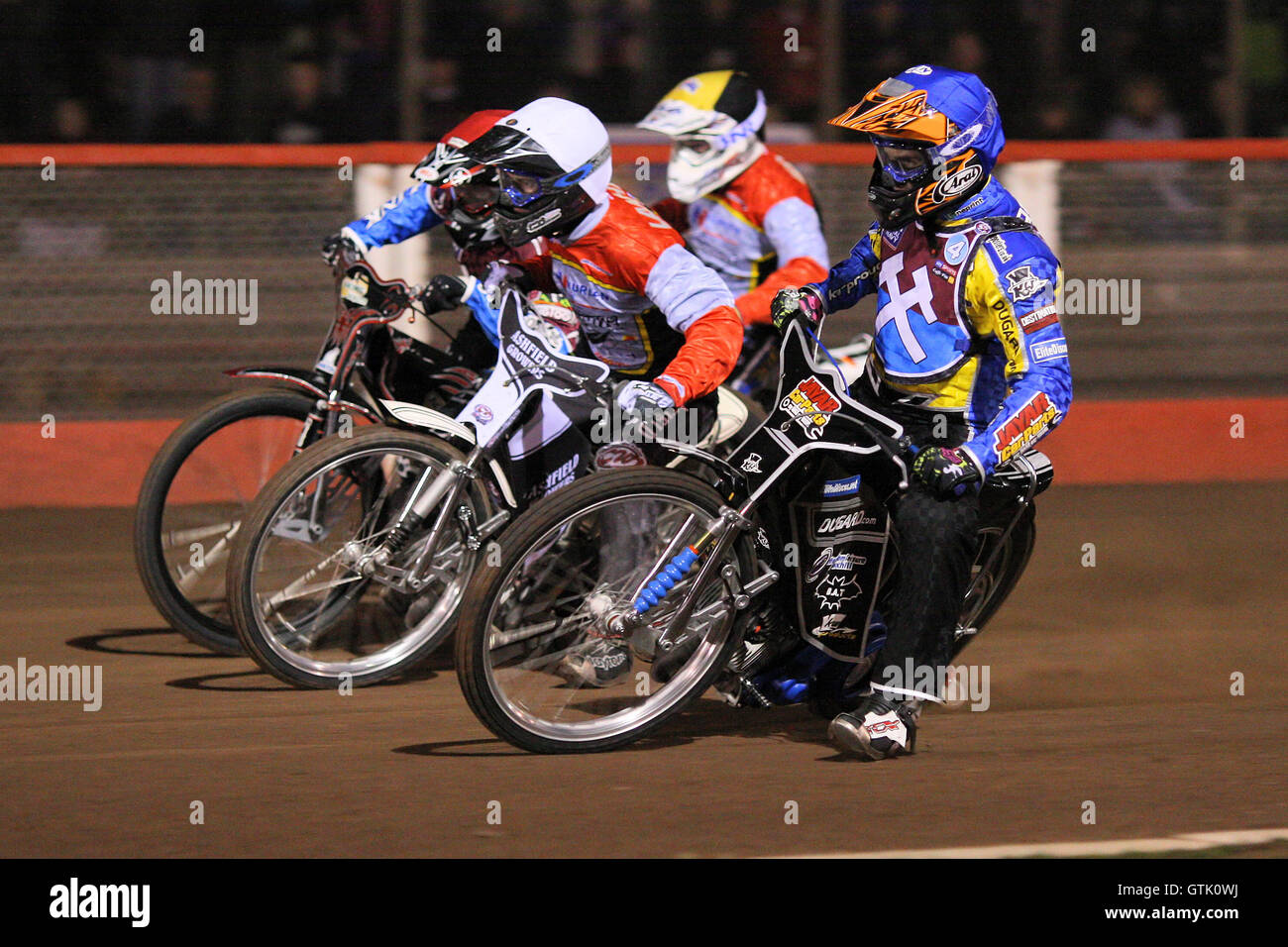 Heat 3: Lewis Bridger (blue), Leigh Lanham (white), Cameron Woodward ...