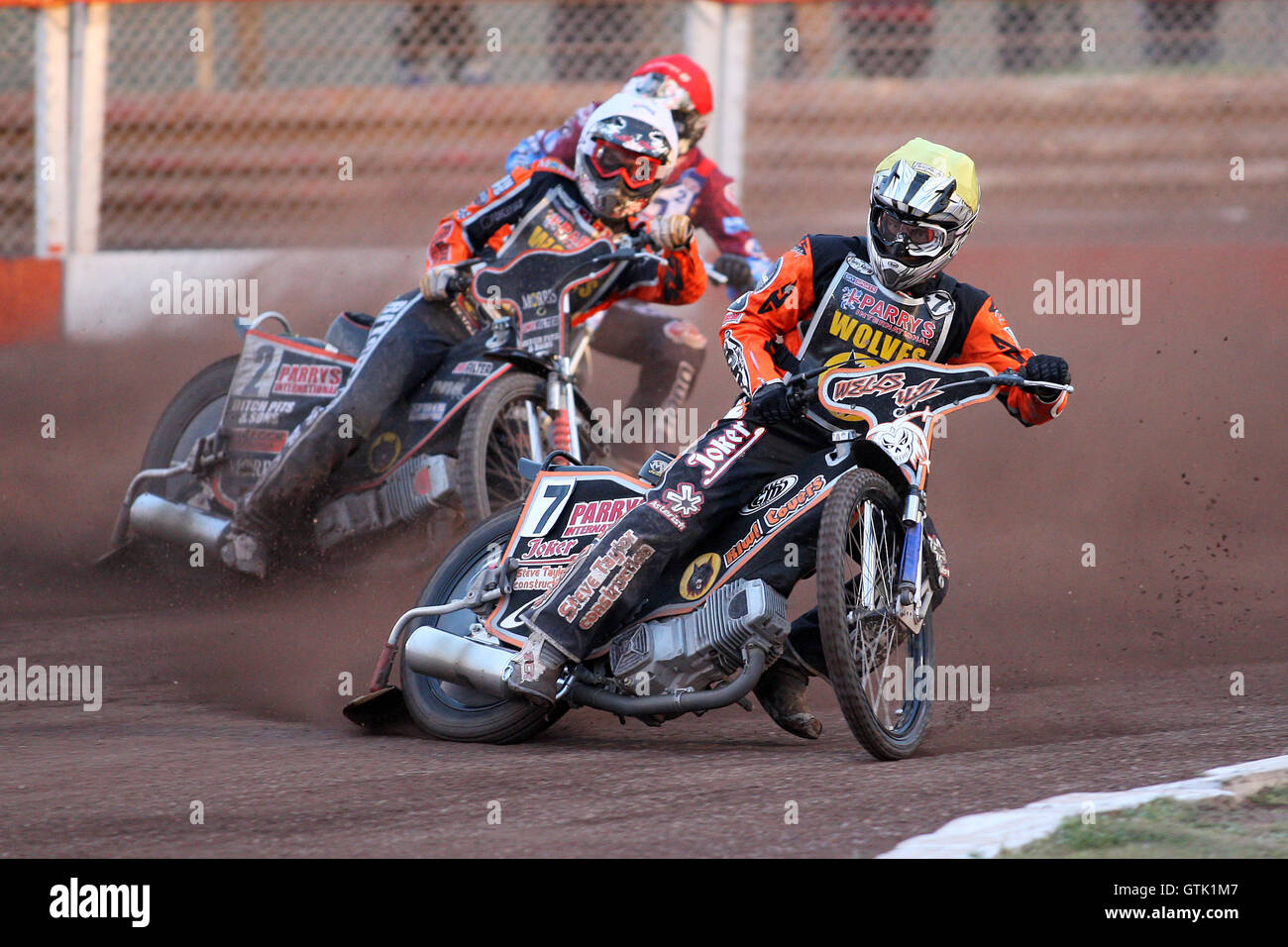 Heat 8: Ricky Wells (yellow) and Tyron Proctor (white) - Lakeside ...