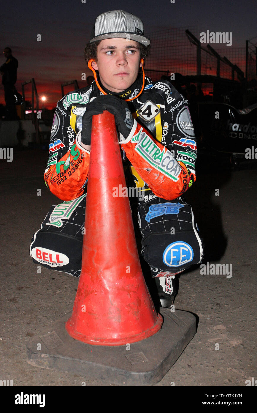 Tai Woffinden of Wolverhampton is seen before the start of the meeting ...