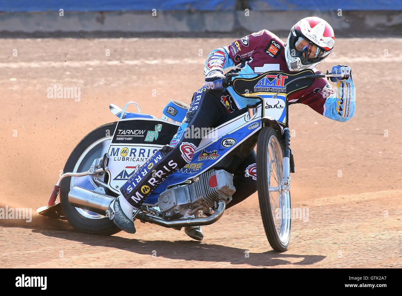 Piotr Swiderski of Lakeside Hammers in riding action - Speedway Press ...