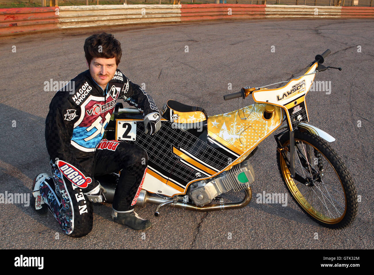 Richard lawson lakeside hammers speedway hi-res stock photography and ...