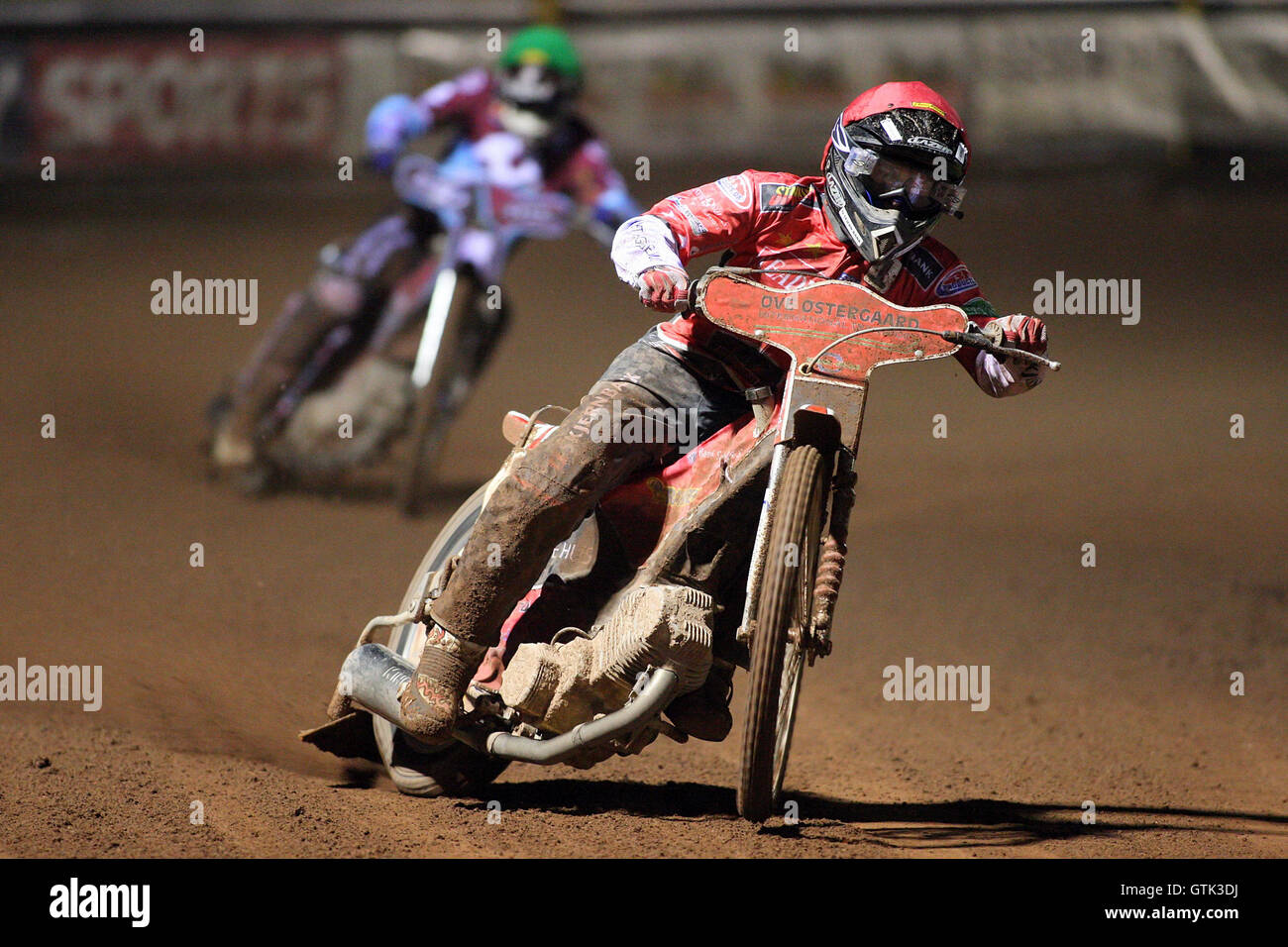 Heat 6: Kenneth Bjerre (red) and Kauko Nieminen (green) - Peterborough ...