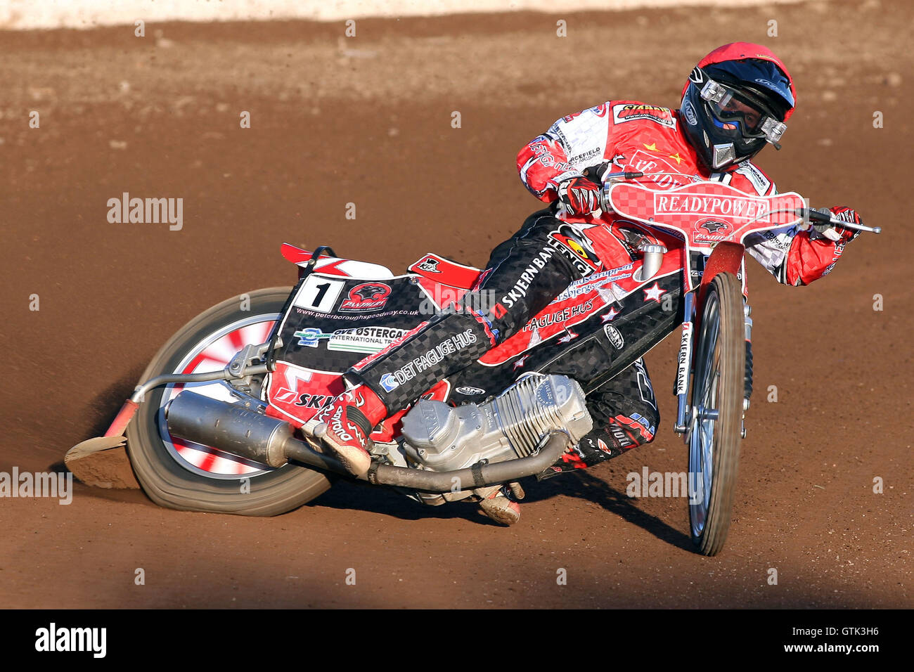 Kenneth Bjerre rides for Peterborough - Lakeside Hammers vs ...