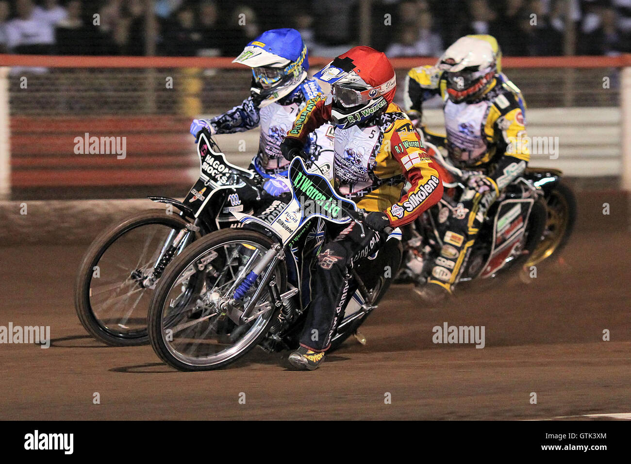 Heat 2: Danny King (red), Darcy Ward (blue) and Lewis Bridger (yellow ...