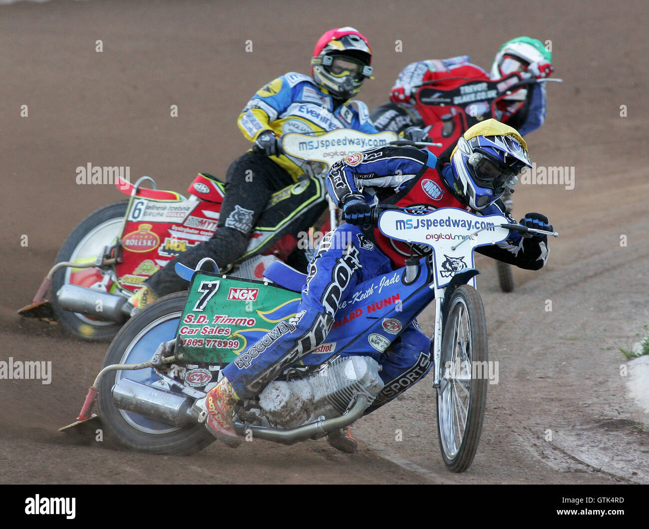 Heat 2 - Tomicek (yellow), Rempala (red), Hurry - Ipswich Witches vs ...