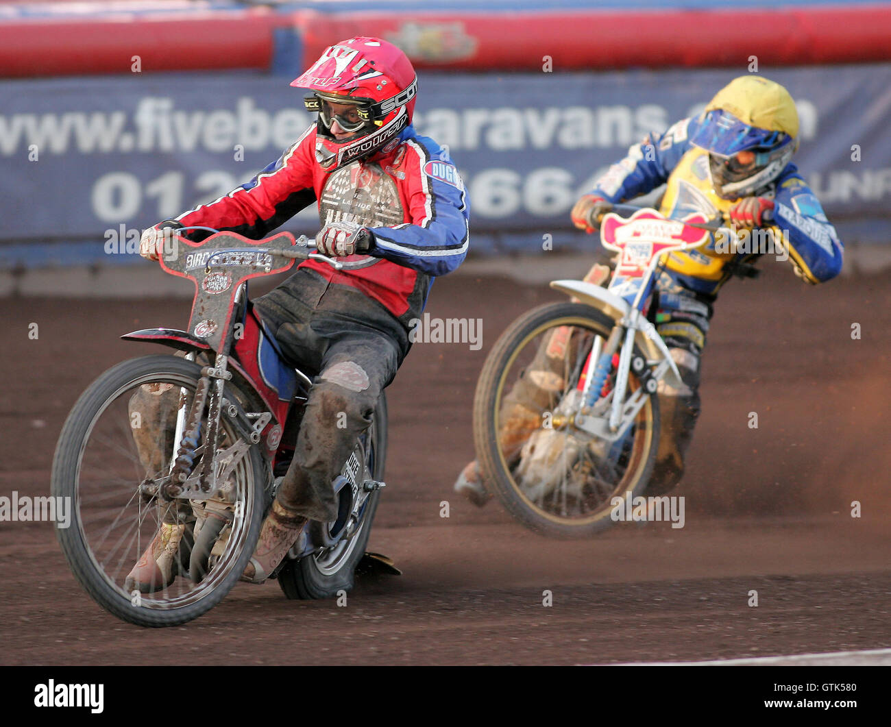 Heat 8 - Bager (red), Fisher - Lakeside Hammers vs Eastbourne Eagles ...