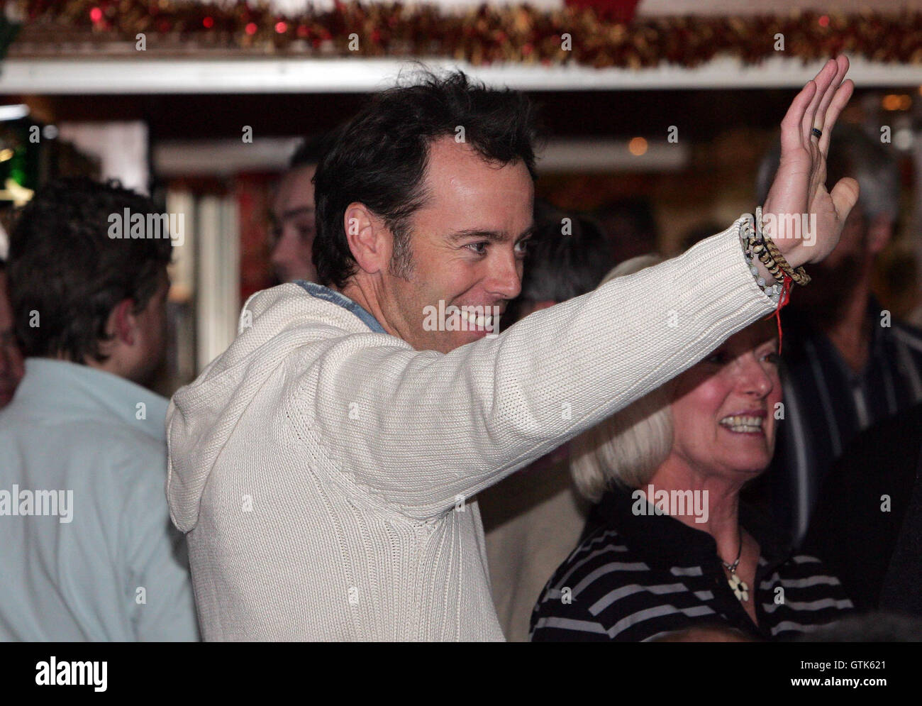 Arena Essex owner Stuart Douglas arrives at the Arena Essex pre ...