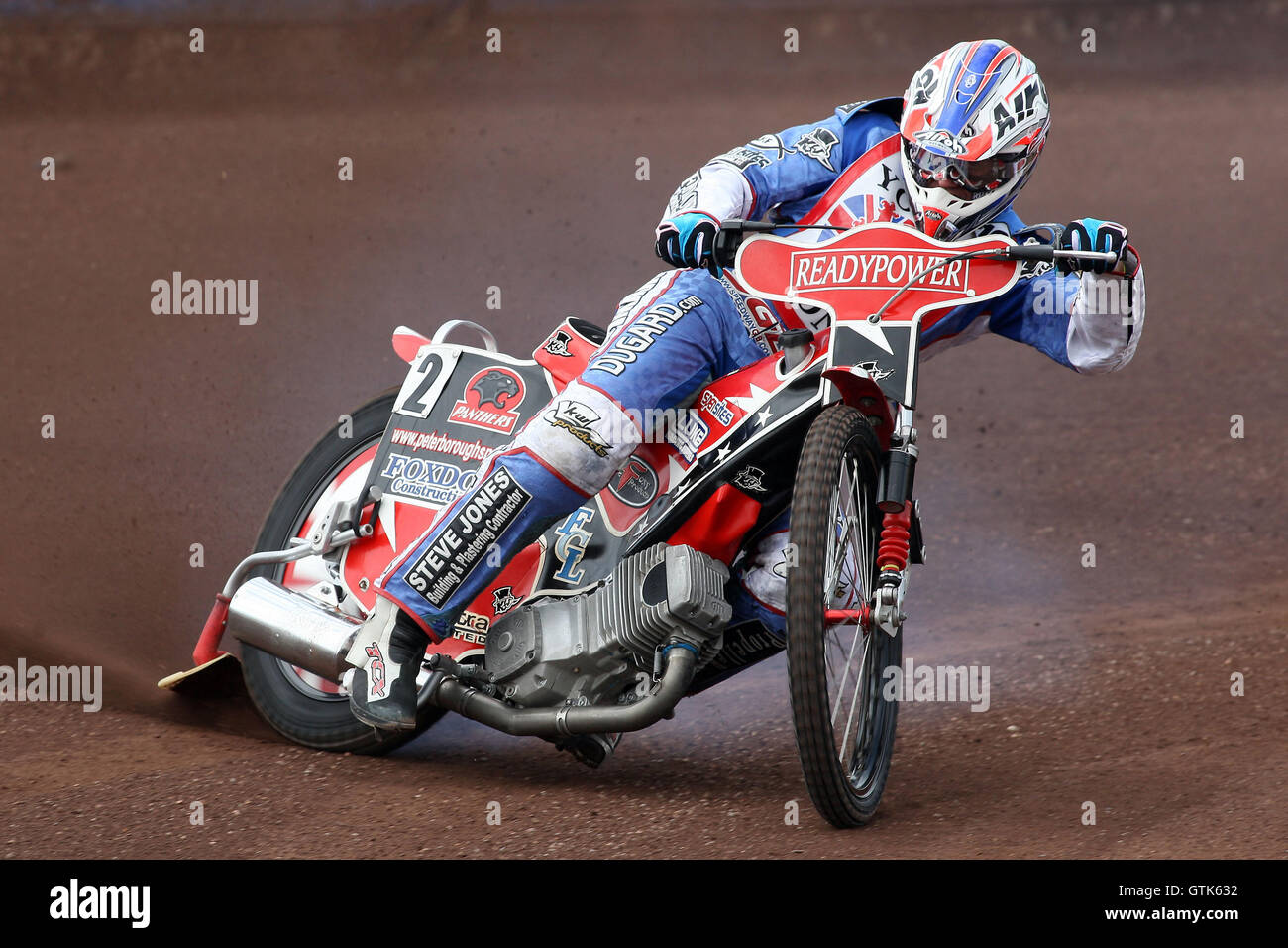 Lewis Bridger (10) rides during British Under-21 Speedway Championship ...