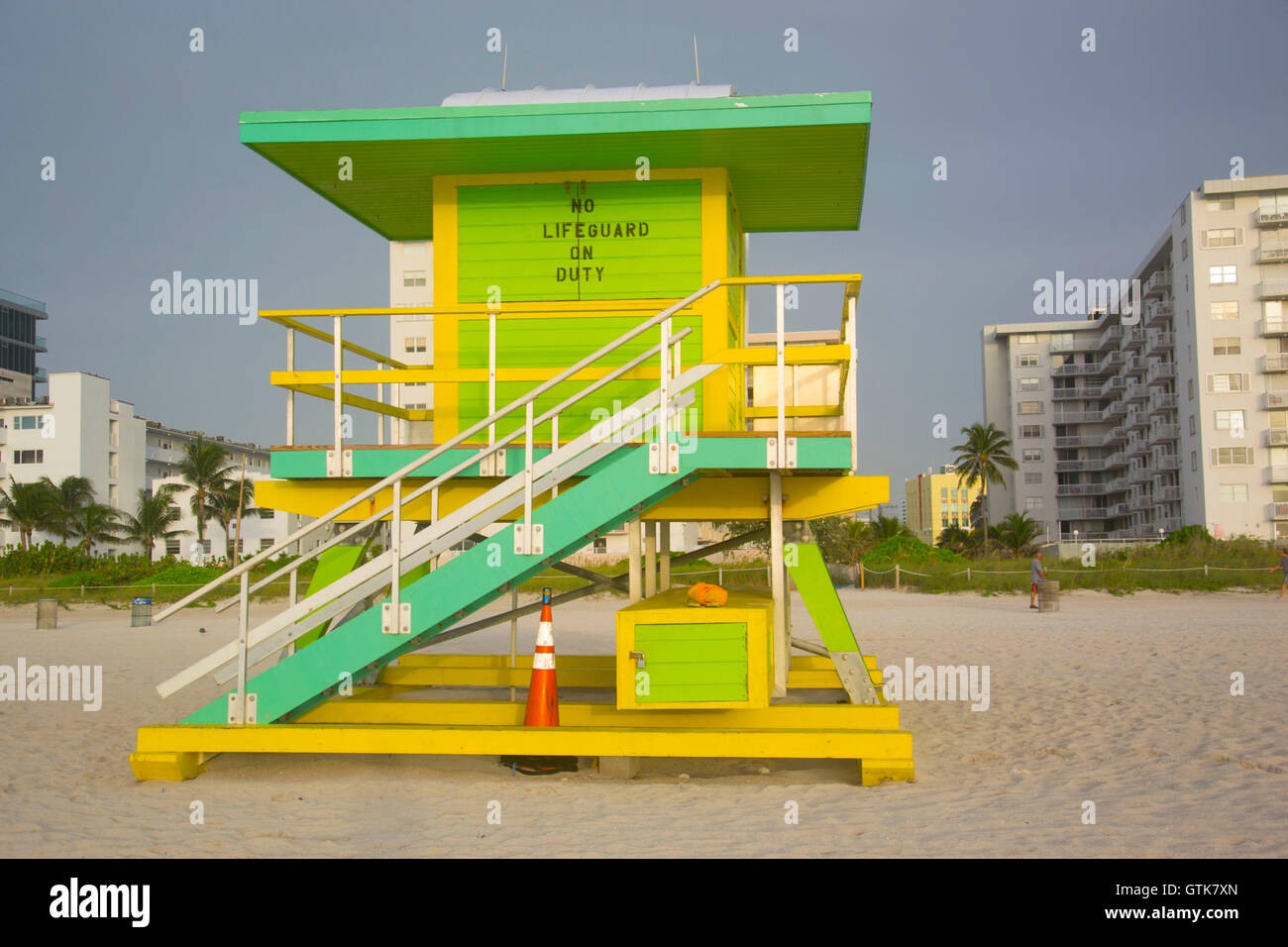 Colorful lifeguard tower hi-res stock photography and images - Alamy