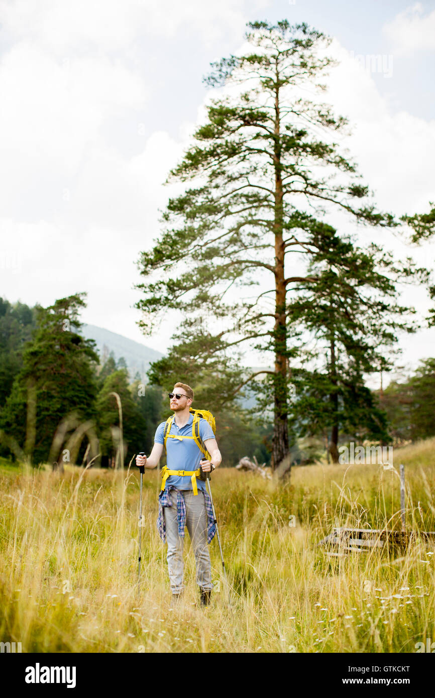 Man day hiking hi-res stock photography and images - Alamy