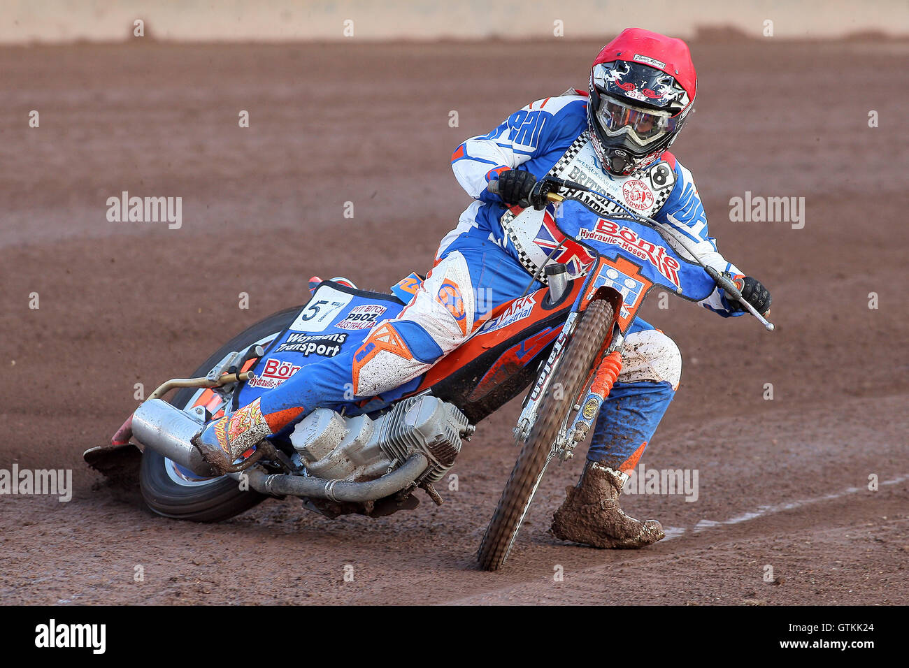 Under-16 Speedway at Arena Essex Raceway - 19/08/11 Stock Photo - Alamy