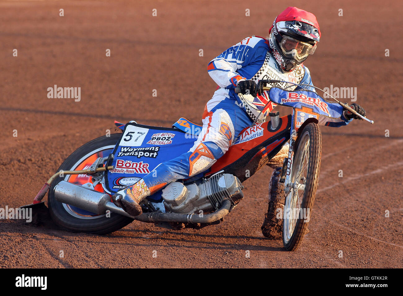 Under-16 Speedway at Arena Essex Raceway - 19/08/11 Stock Photo - Alamy