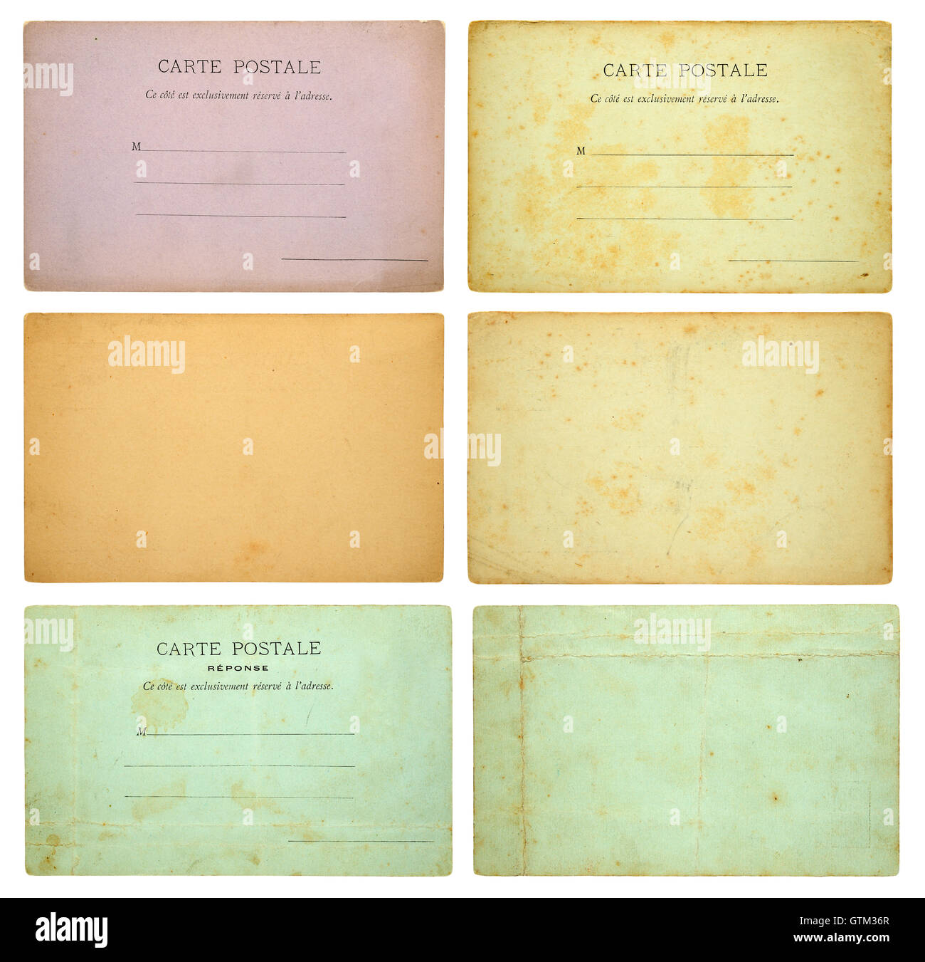 Vintage postcards hi-res stock photography and images - Alamy