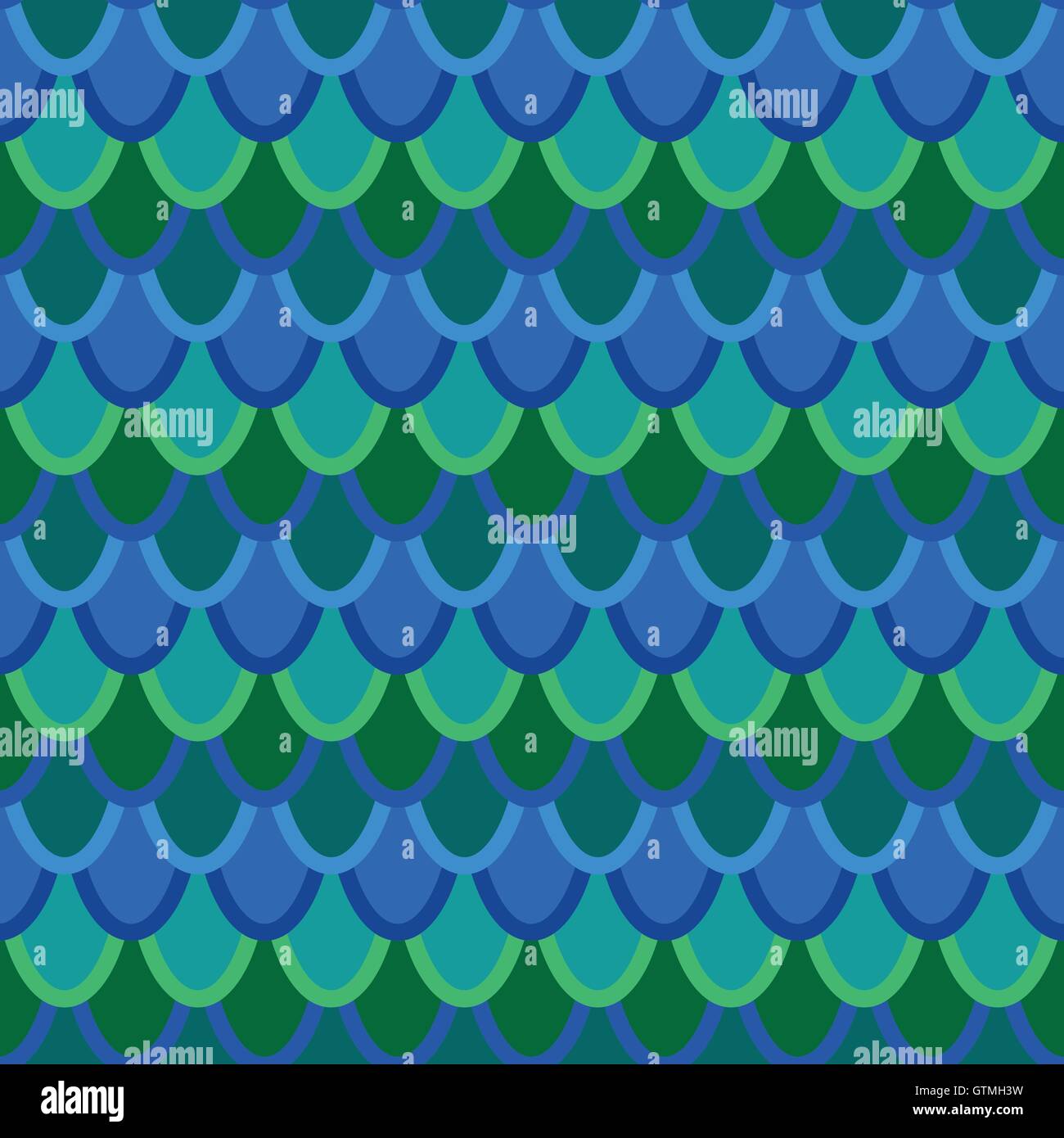 Ocean scales seamless vector pattern Stock Vector Image & Art - Alamy