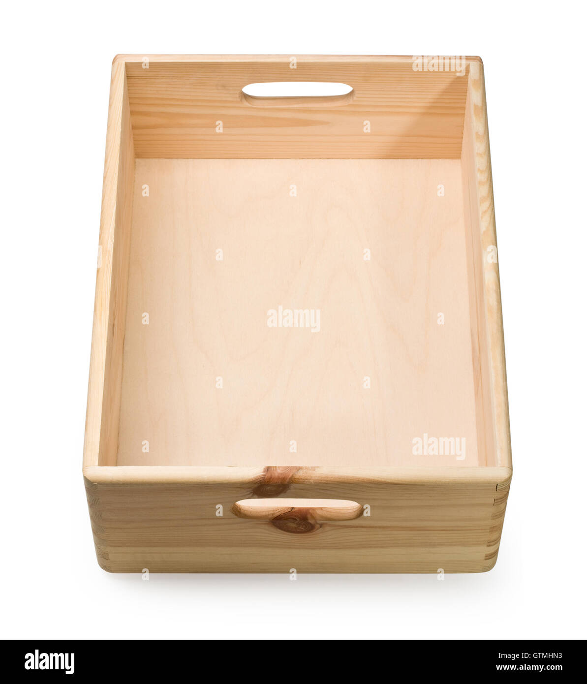 empty wooden box Stock Photo - Alamy