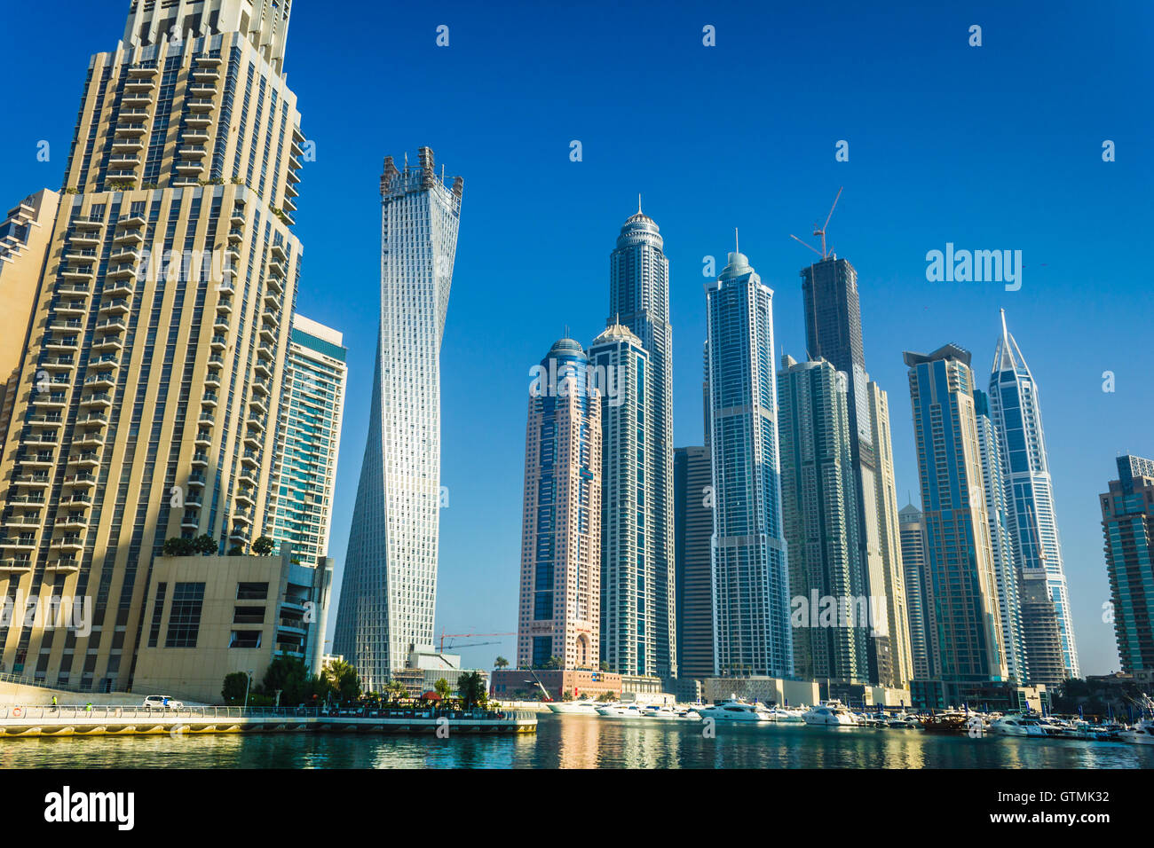 High rise buildings and streets in Dubai, UAE Stock Photo - Alamy