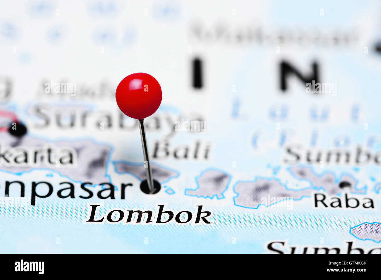 Lombok indonesia map hi-res stock photography and images - Alamy