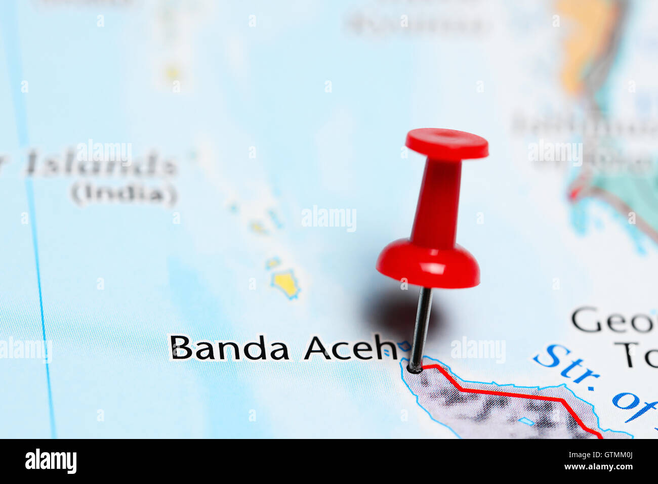 Sumatra map hi-res stock photography and images - Alamy