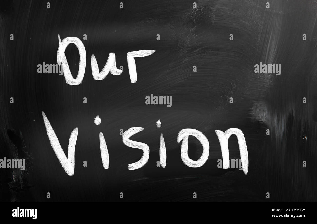 our vision concept Stock Photo - Alamy