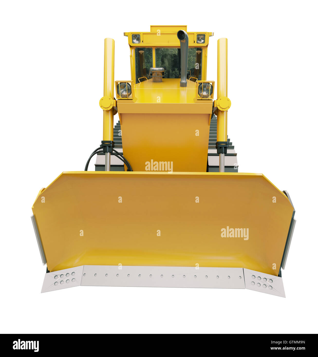 Dozer clearing Cut Out Stock Images & Pictures - Alamy