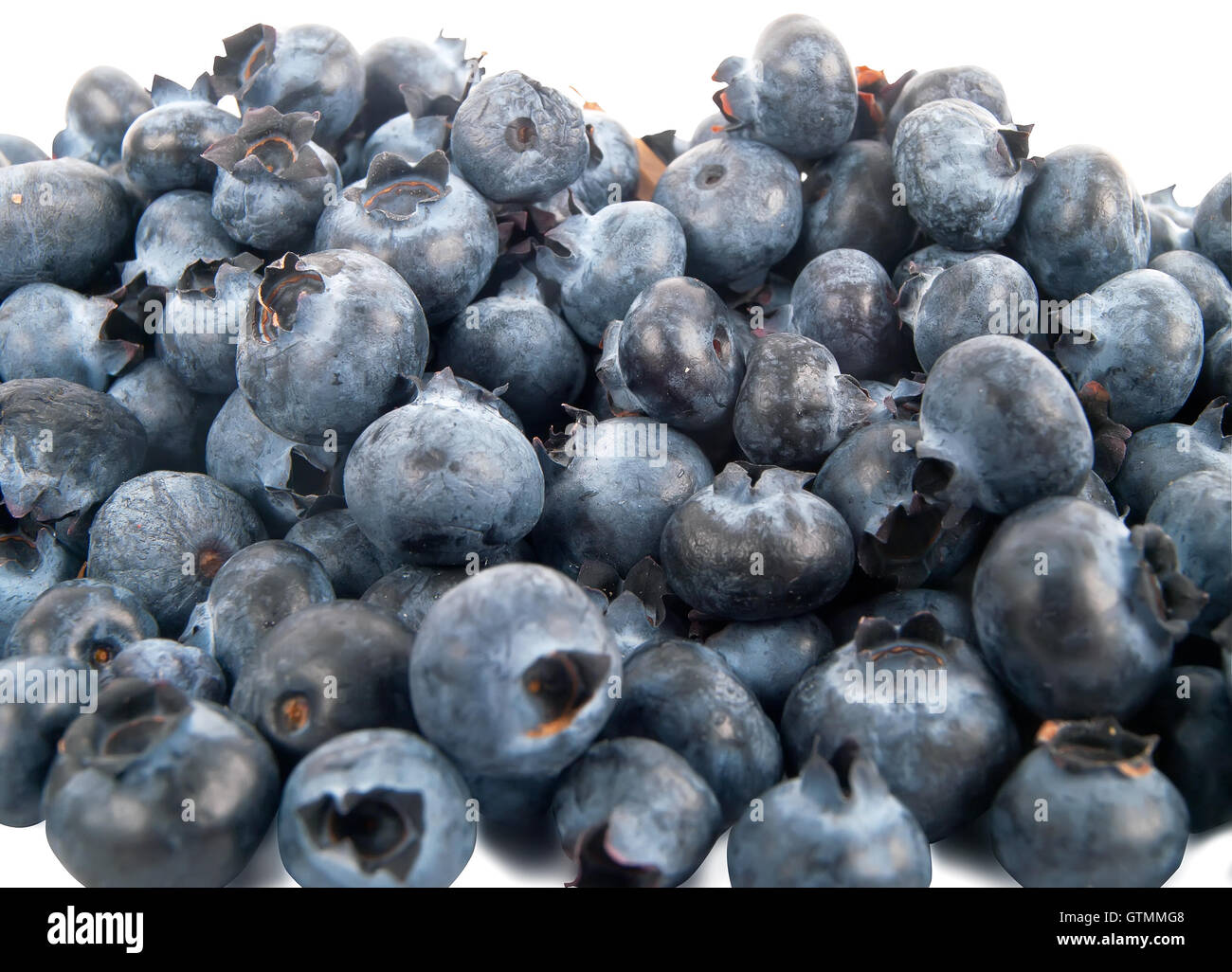 Pile of blueberries Stock Photo - Alamy