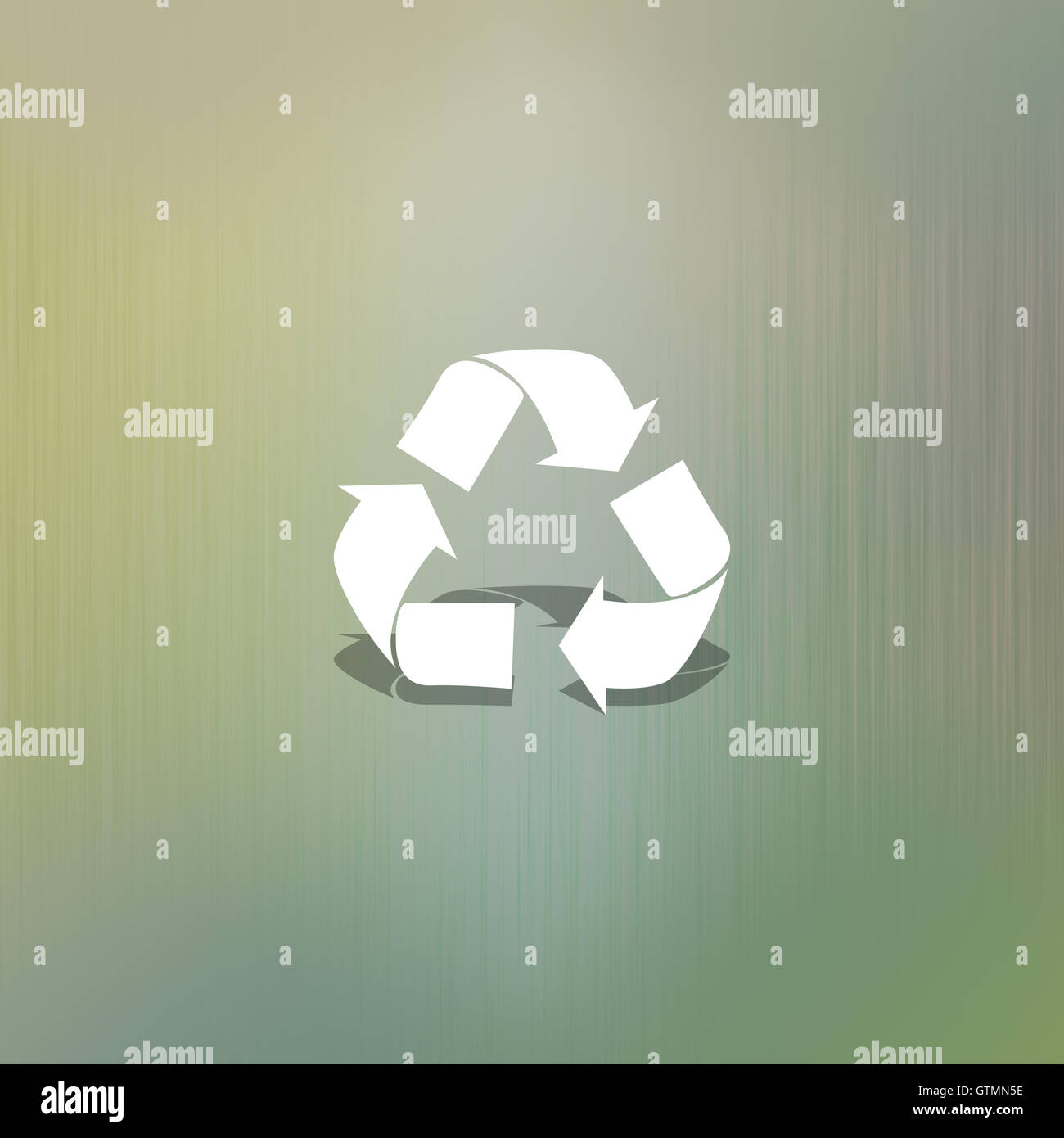 Recycle of paper cut on abstract background Stock Photo - Alamy