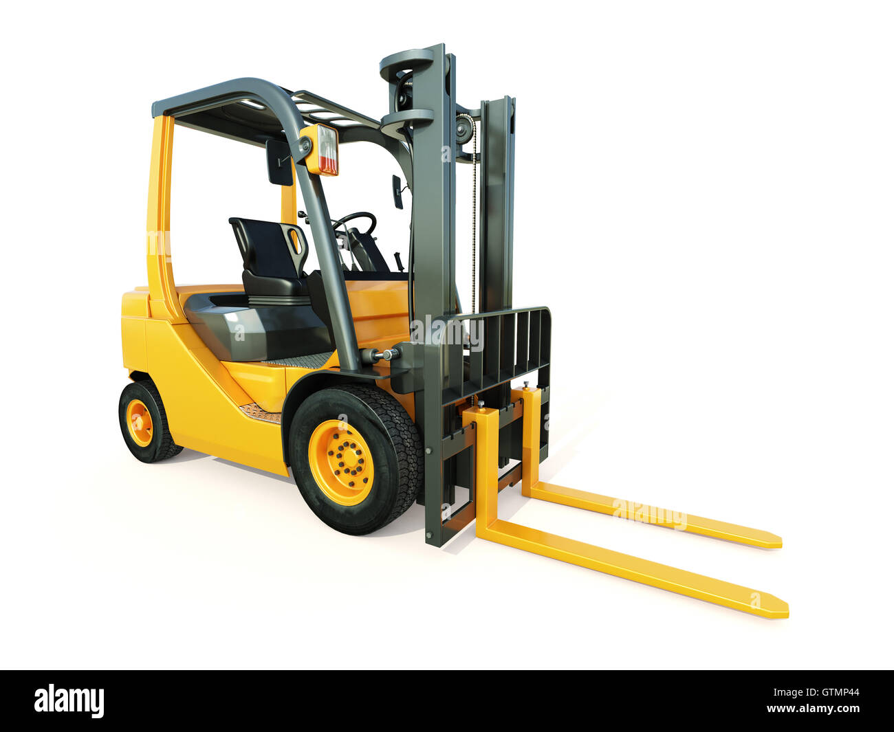 Truck scissor lift Cut Out Stock Images & Pictures - Alamy