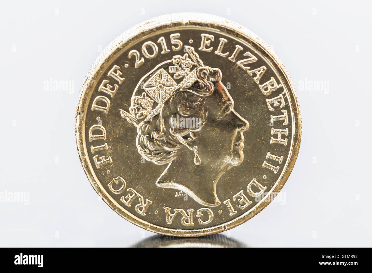 British one pound coin and pound mark hi-res stock photography and ...