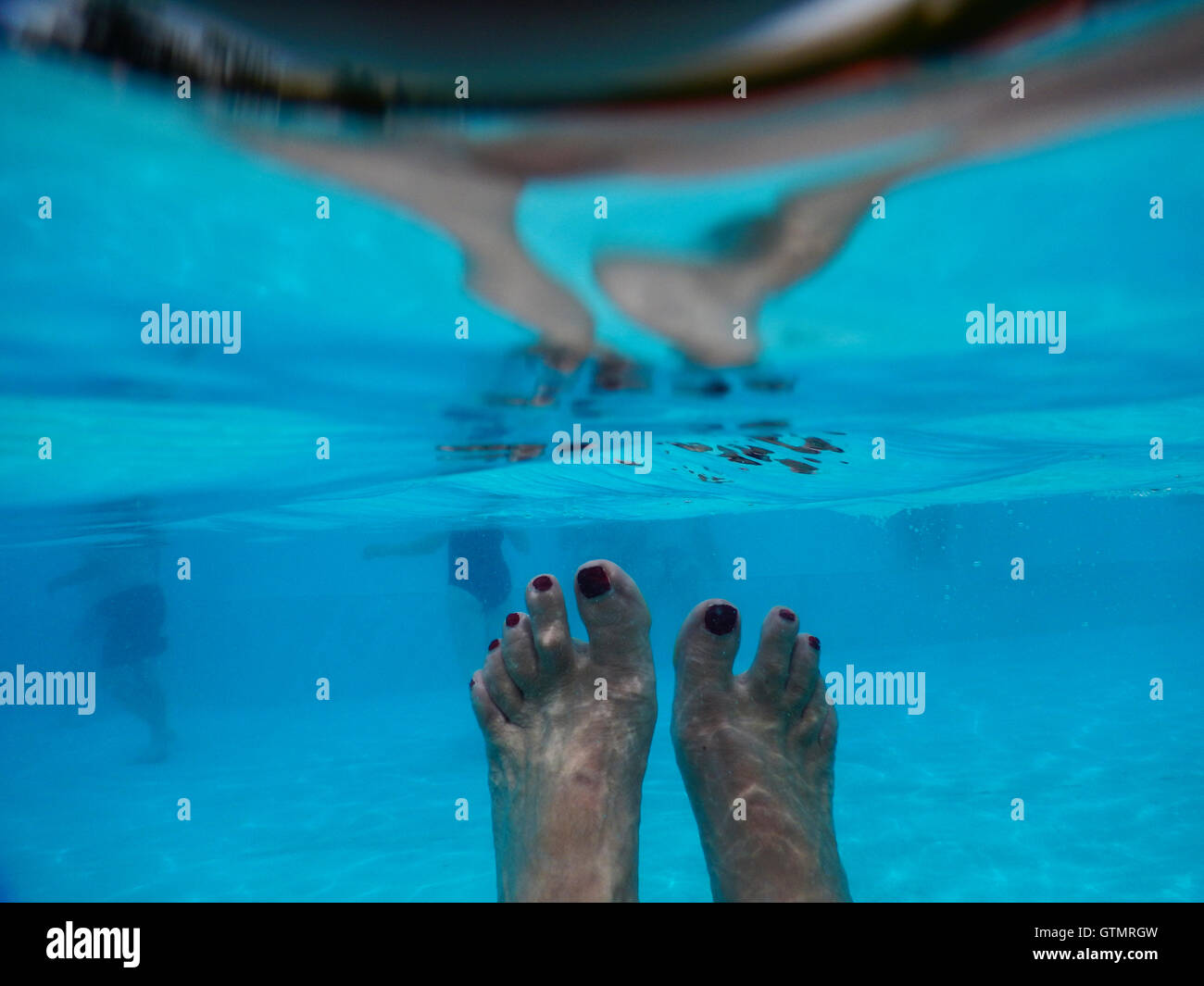 Nailpolish feet hi-res stock photography and images - Alamy