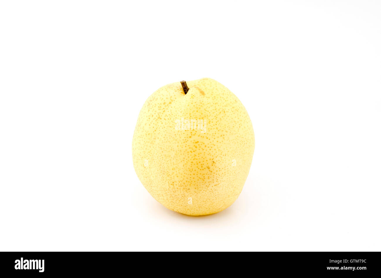 chinese pear isolated on white Stock Photo - Alamy