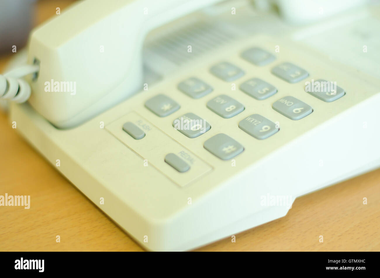 telephone in office Stock Photo - Alamy
