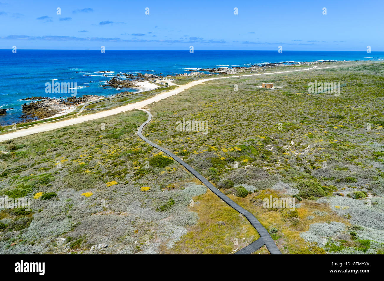 Cape Agulhas, Southernmost tip of Africa Stock Photo - Alamy