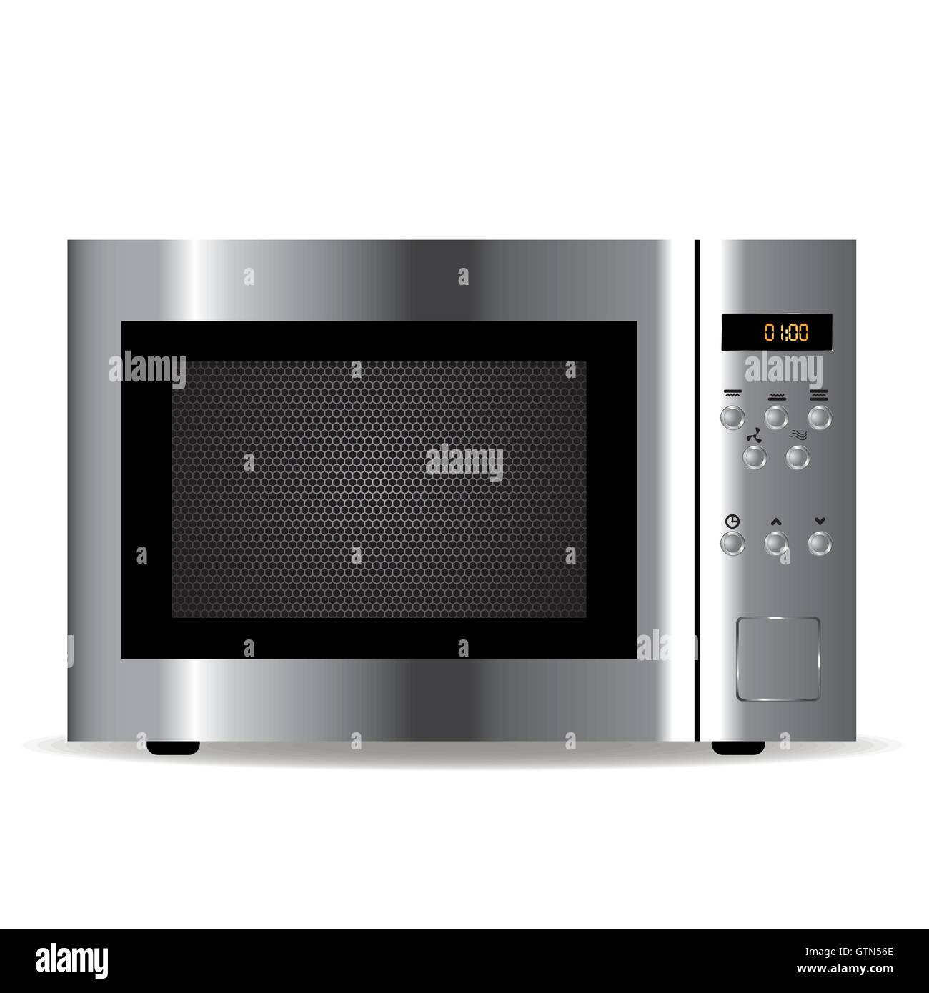 Vector microwave isolated on a white background Stock Vector Image ...