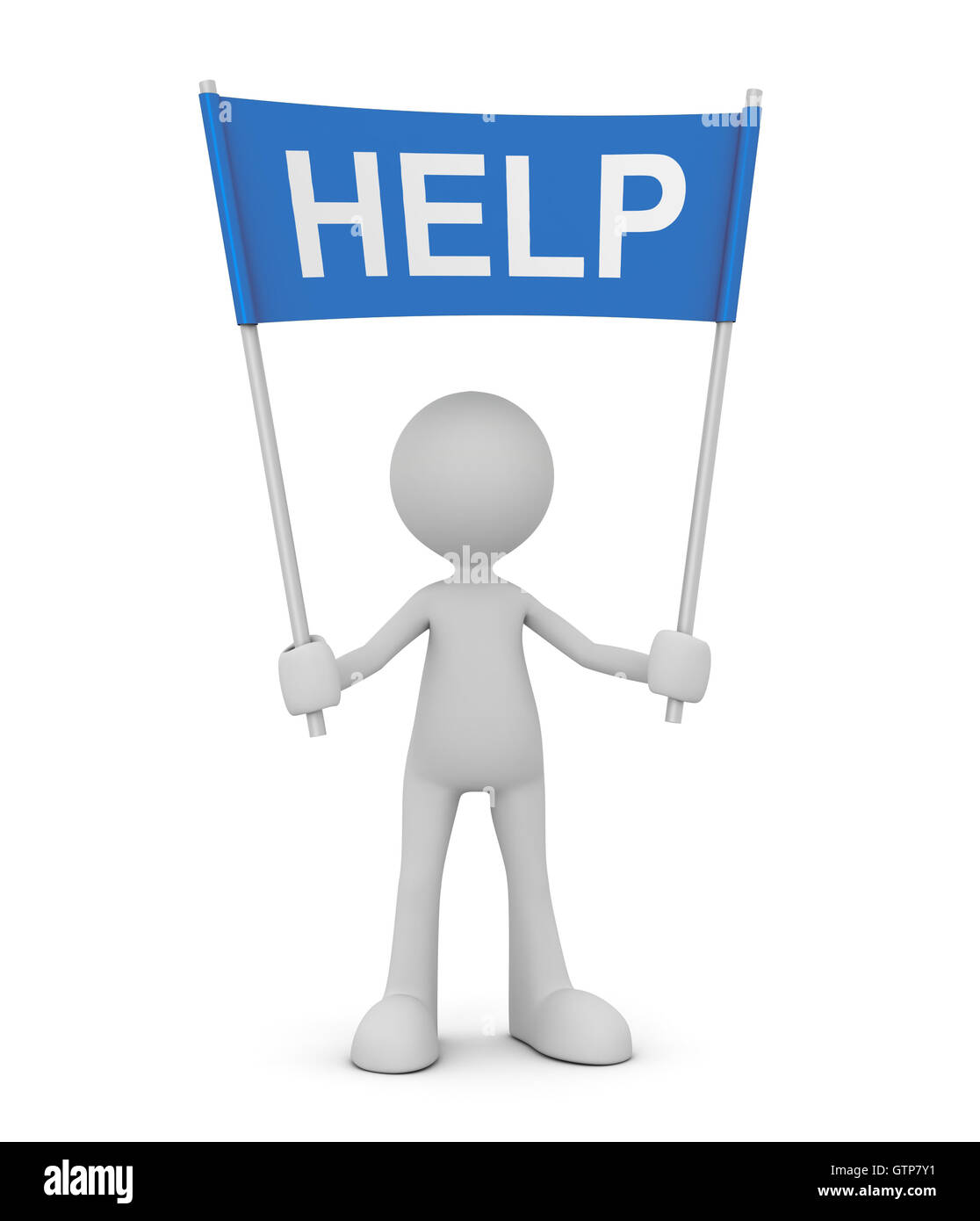 Human help Cut Out Stock Images & Pictures - Alamy