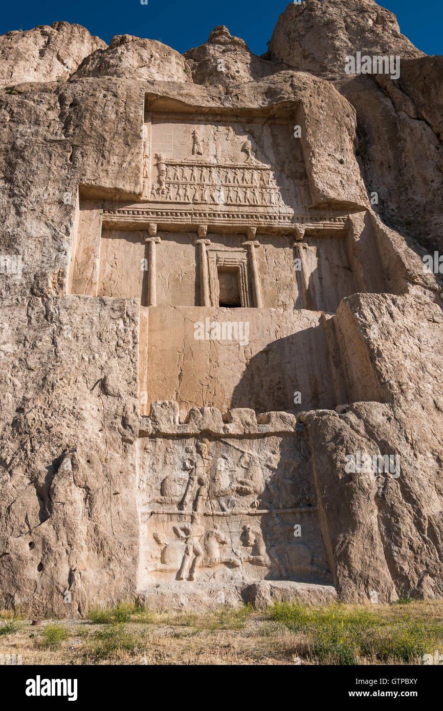 Tomb of xerxes i at naqsh e rustam hi-res stock photography and images ...