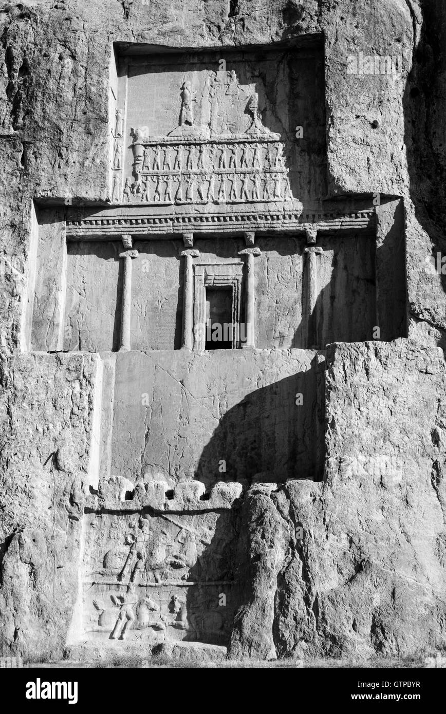 Tomb of xerxes i at naqsh e rustam hi-res stock photography and images ...