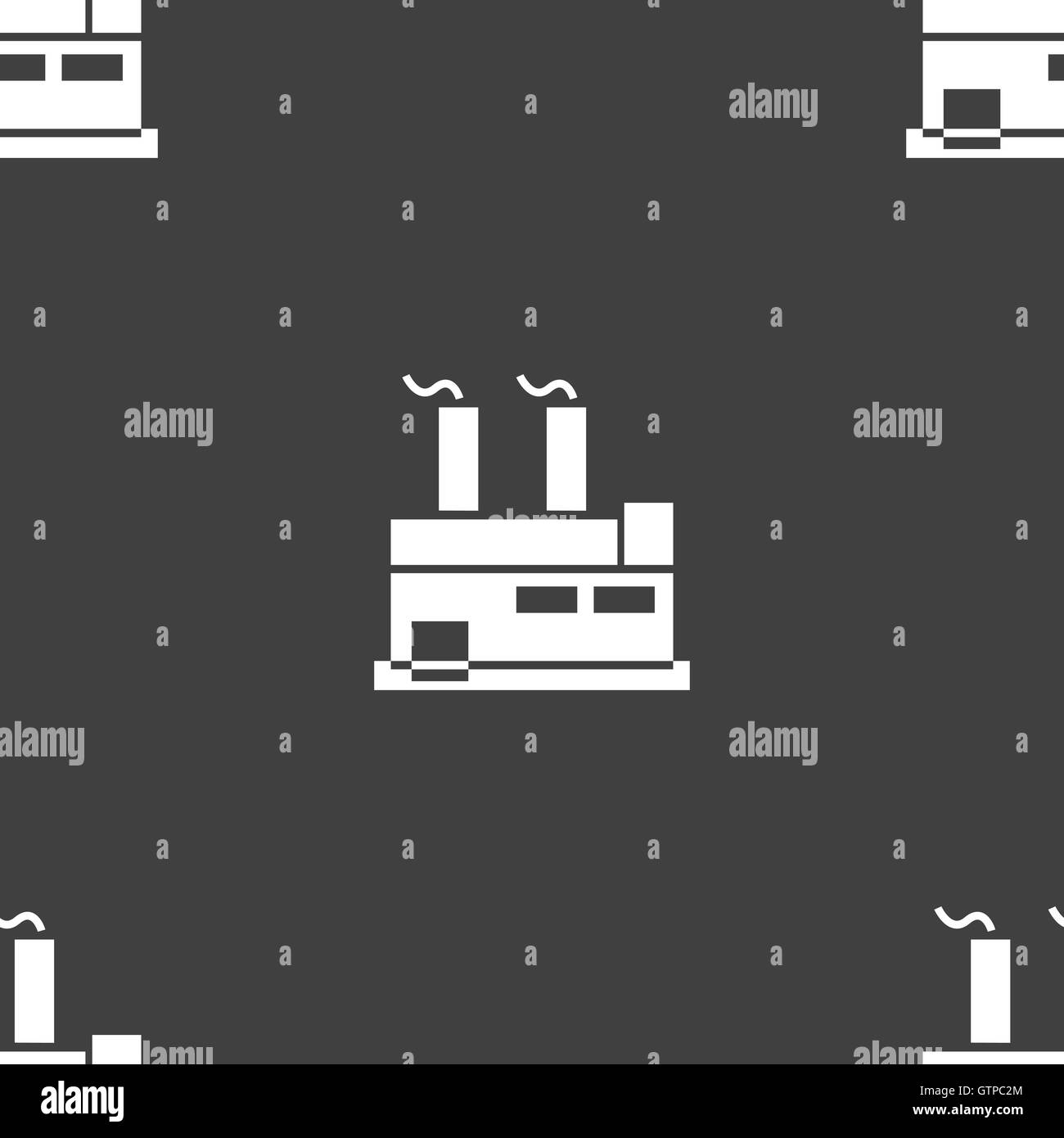 Factory building drawing clipart Black and White Stock Photos & Images ...