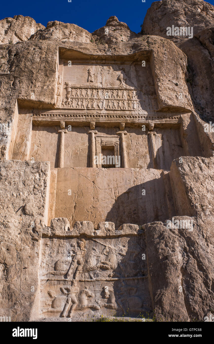 Tomb of xerxes i at naqsh e rustam hi-res stock photography and images ...