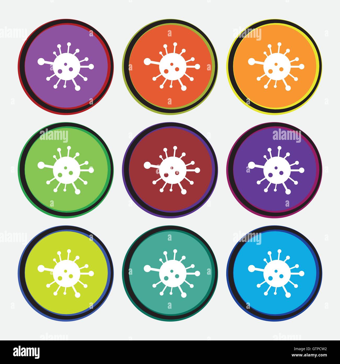 Multi bacteria Stock Vector Images - Alamy