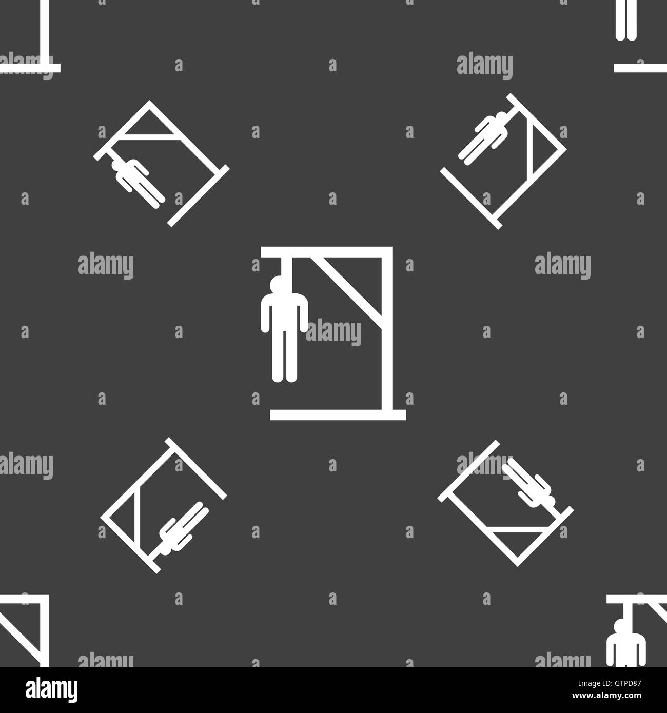 Hanging execution Stock Vector Images - Alamy