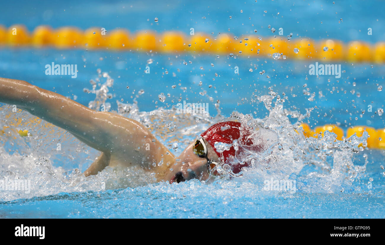 Great Britain's Lewis White wins Bronze in the Men's 400m Freestyle S9 ...