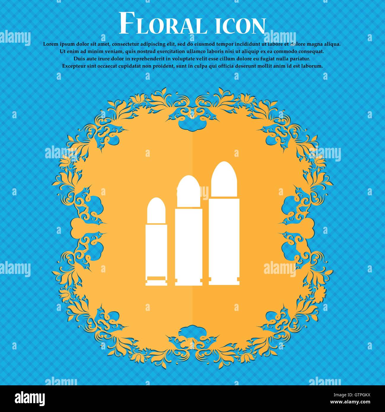 Artillery shell white background Stock Vector Images - Alamy