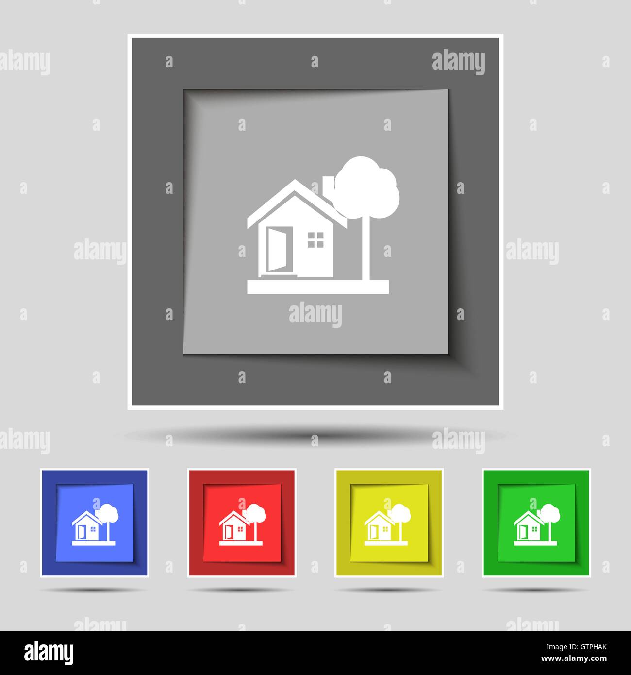 Original housing Stock Vector Images - Alamy