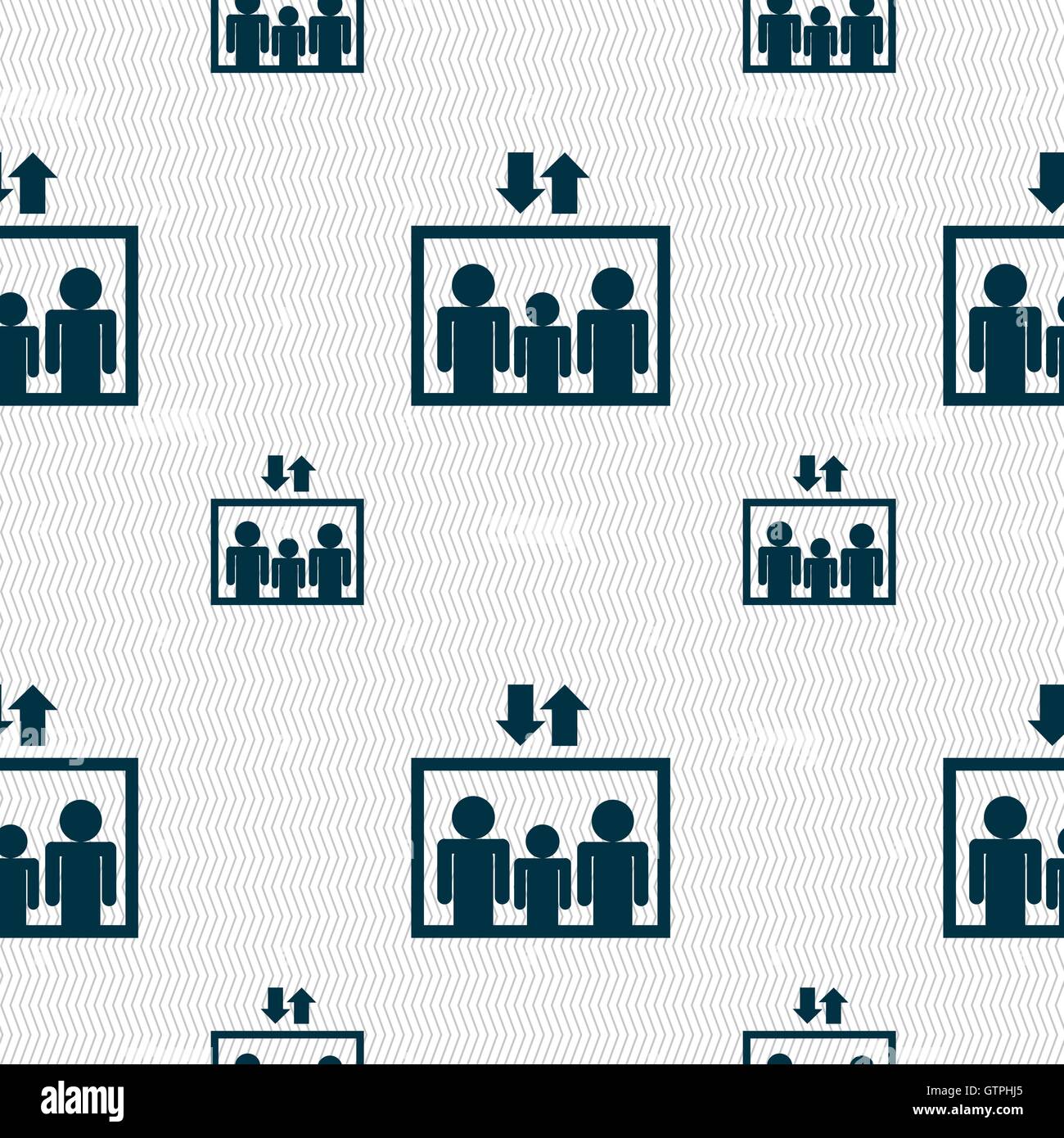 Office elevator and stairs Stock Vector Images - Alamy