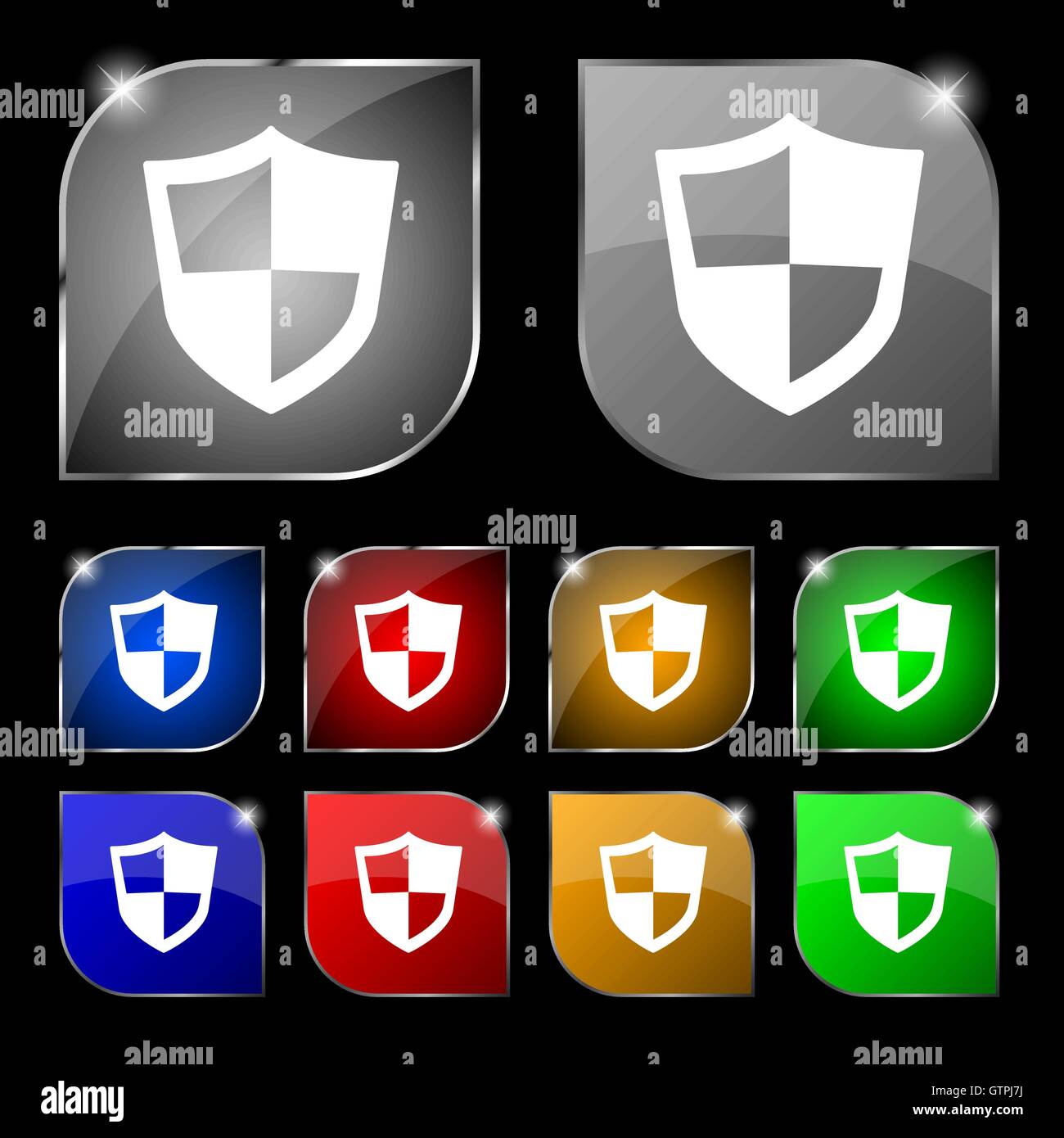 Award seal medal silhouette icon hi-res stock photography and images ...