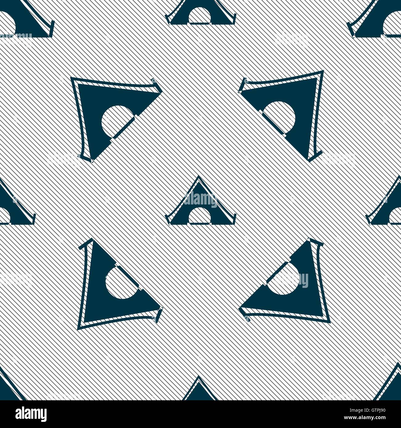 Tent silhouette Stock Vector Images - Alamy