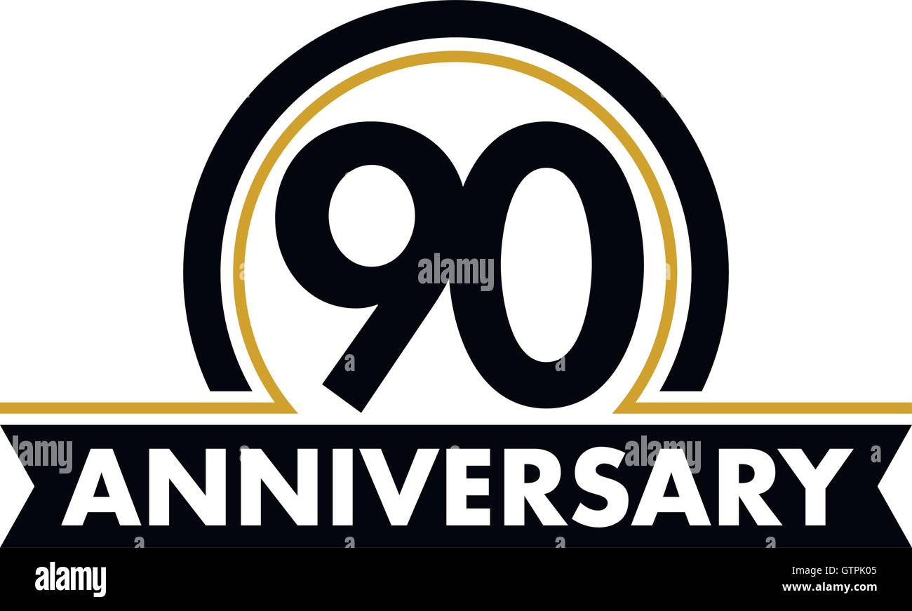 90 birthday party Stock Vector Images - Alamy